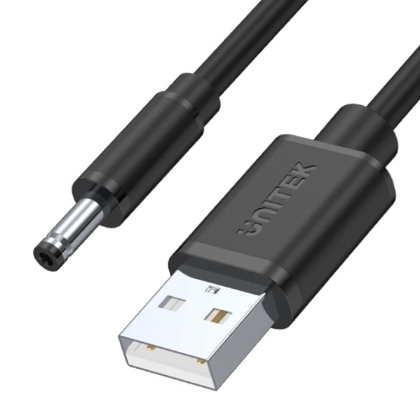 Unitek kabel zasilający USB - wtyk DC 3.5/1.35 mm - Arena.pl