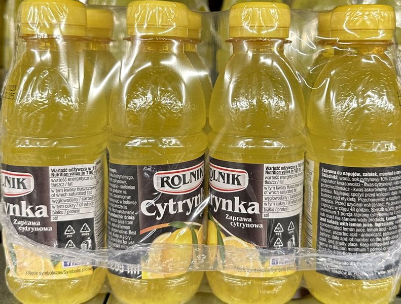 Rolnik Cytrynka Zaprawa cytrynowa 200ml - karton - Arena.pl