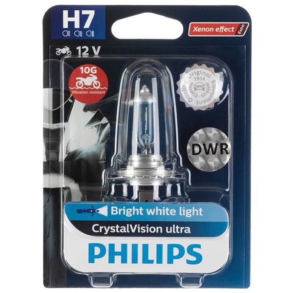 Żarówka H7 PHILIPS CrystalVision ultra 12V 55W (3700K) - archiwum Arena.pl