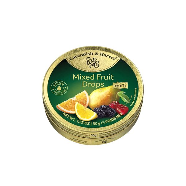 Kultowe Niemieckie Landrynki o Smaku Wieloowocowym „Mixed Fruit Drops ...