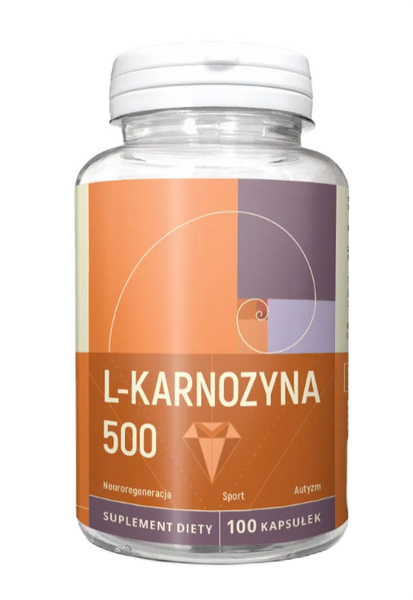 Nanga L-Karnozyna 500 mg - 100 kapsułek - Arena.pl
