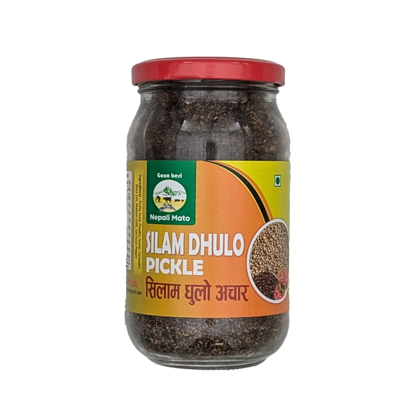 Marynata z nasion pachnotki Silam Dhulo Pickle Nepali Mato 200g - Arena.pl