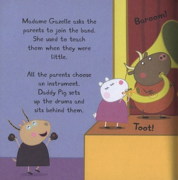 Peppa Pig - Mini Book - Shake, Rattle and Bang - Arena.pl