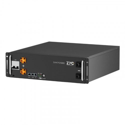 Magazyn energii ZYC Energy SIMPO 5000 LiFePO4 5kWh 51.2V - Arena.pl