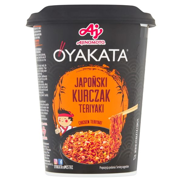 Oyakata Japoński Kurczak - Danie Instant - Makaron Z Sosem Teriyaki -96 ...