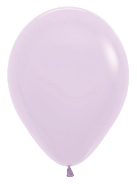 Balony lateksowe Sempertex, Pastel Matte Lilac, 30cm, 50szt. - Arena.pl
