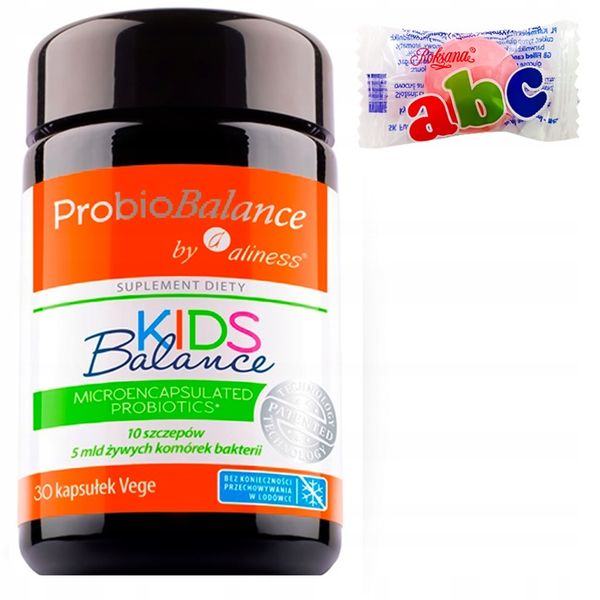 Kup ProbioBALANCE, Probiotyk KIDS Balance 5 mld 30VEGE na arena.pl i ...