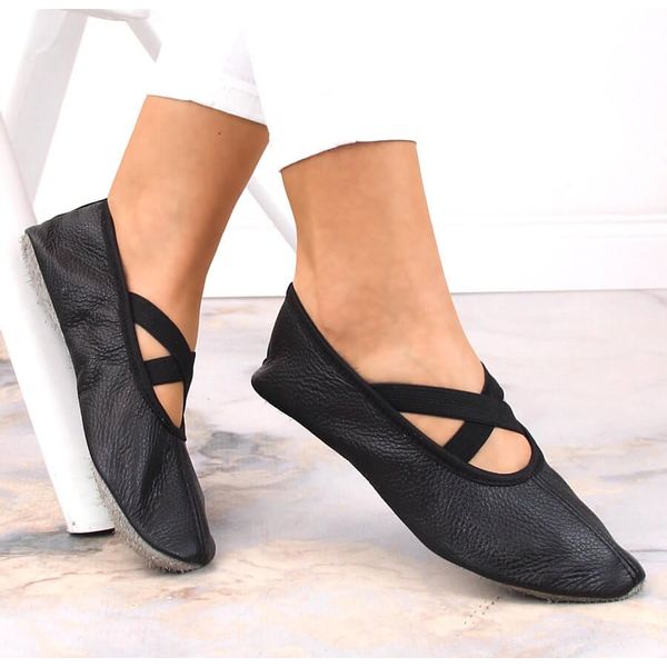 Baletki do tańca damskie skórzane Nazo r.41 - Arena.pl