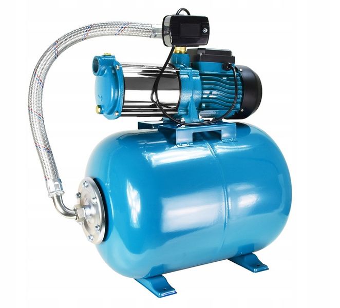 Kup HYDROFOR DO WODY 50L POMPA HYDROFOROWA PEŁEN ZESTAW ZBIORNIK ...