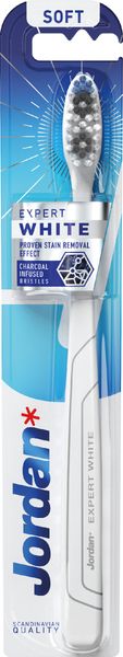Jordan Szczoteczka do zębów Expert White - soft - mix kolorów 1szt ...
