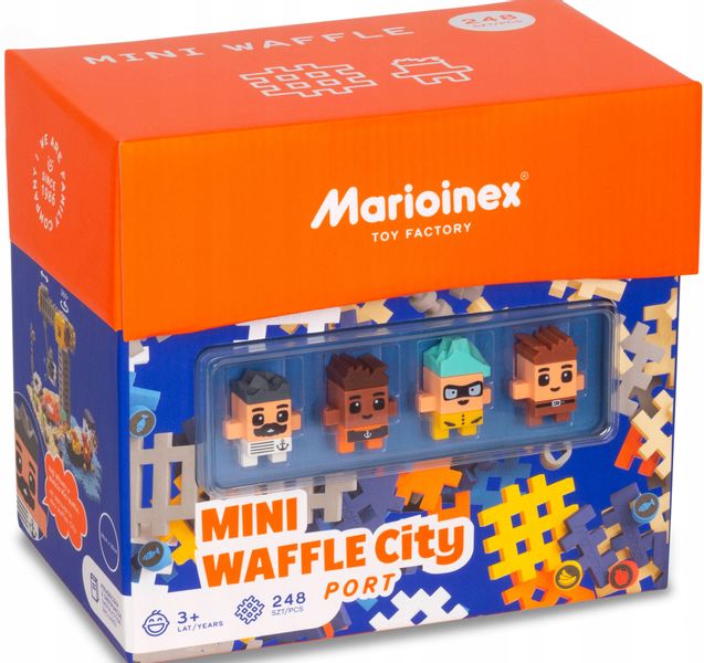 Kup Marioinex Wafle City PORT 248 sz 4fig, konstruktor na arena.pl i ...