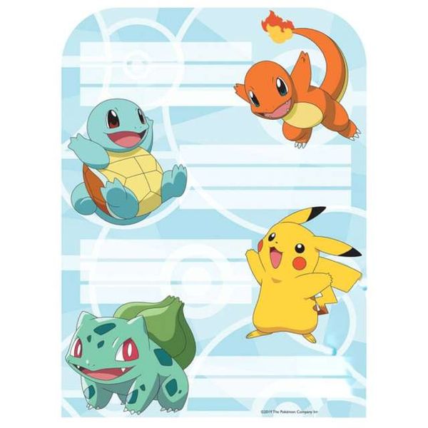 Zaproszenia urodzinowe "Pokemony", Amscan, 8 szt - Arena.pl