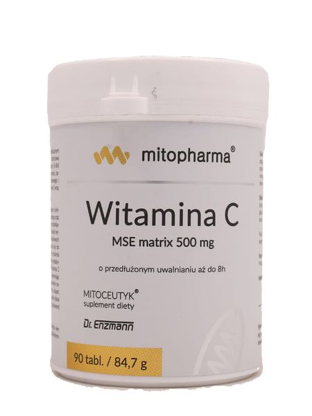 Witamina C MSE matrix 500mg - Mitopharma - 90 tab - Arena.pl
