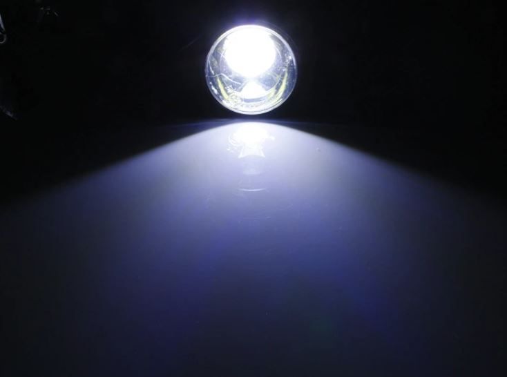 MOCNE ŚWIATŁA DZIENNE DO AUTA LAMPY LED OKRĄGŁE - Arena.pl