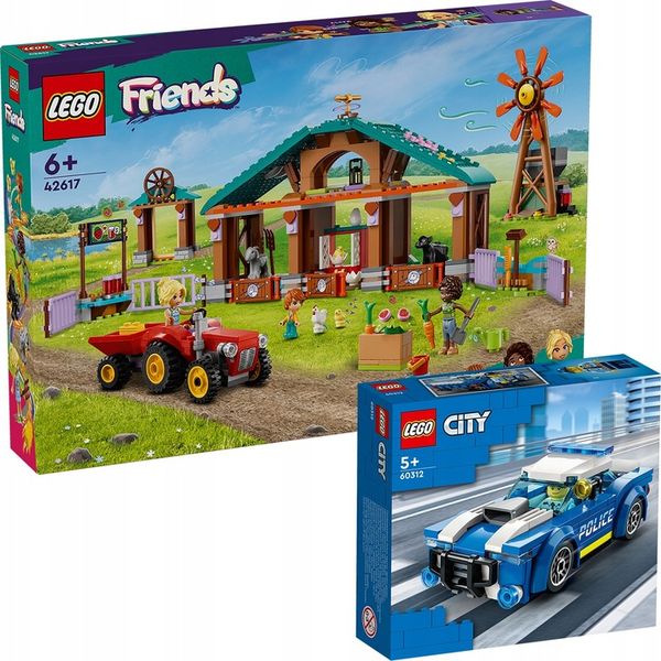 Kup LEGO Friends 42617 Schronisko dla zwierząt + Radiowóz City 60312 na ...