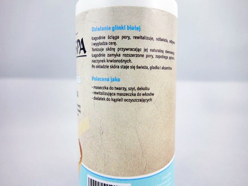 Naturalna glinka biała 100 g CosmoSPA - Arena.pl