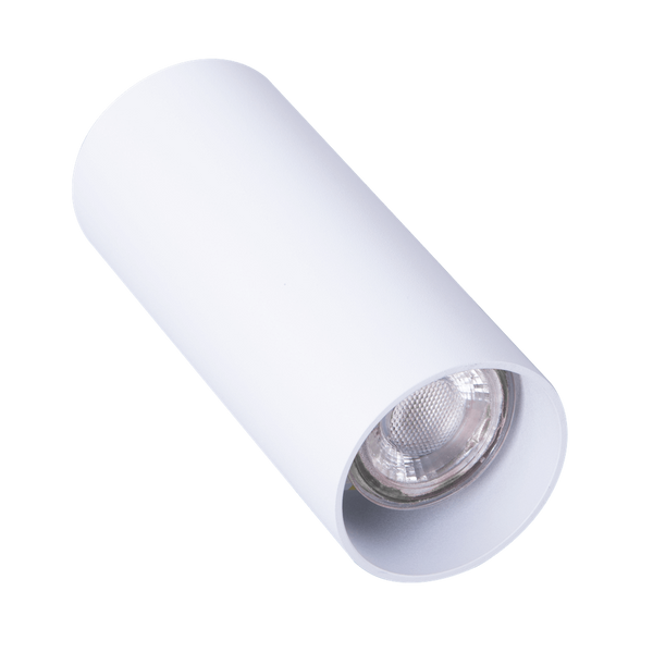 Metalowa lampa ścienna Velia tuba do przedpokoju biała - Arena.pl