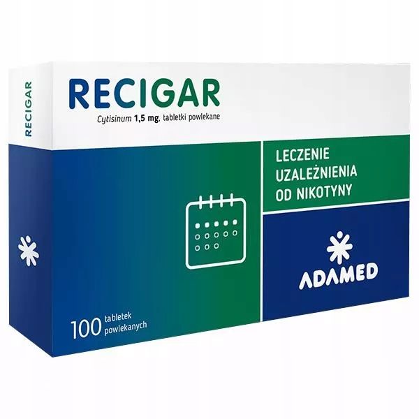 Recigar 1,5mg x 100tabl.rzucenie palenia - Arena.pl