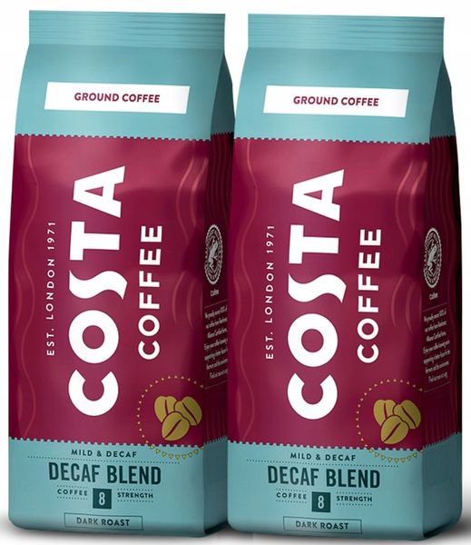 Costa Kawa Decaf Mielona Bezkofeinowa 2x200g - Arena.pl