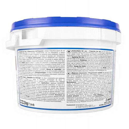 Fuga epoksydowa MAPEI KERAPOXY 2kg - kolor 114 antracyt - Arena.pl