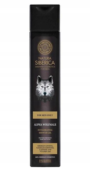SIBERICA MEN Żel pod prysznic Samiec Alfa 250 ml męski - Arena.pl