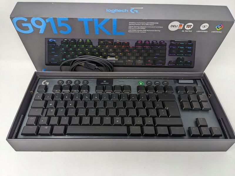 Klawiatura Logitech G915 Tkl Lightspeed Rgb Gl - Arena.pl
