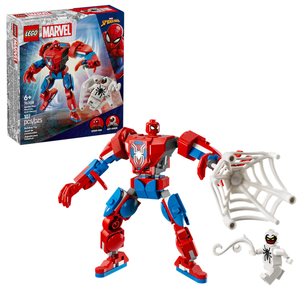 Kup LEGO Marvel Mech Spider-Mana kontra Anti-Venom 76308 na arena.pl i ...