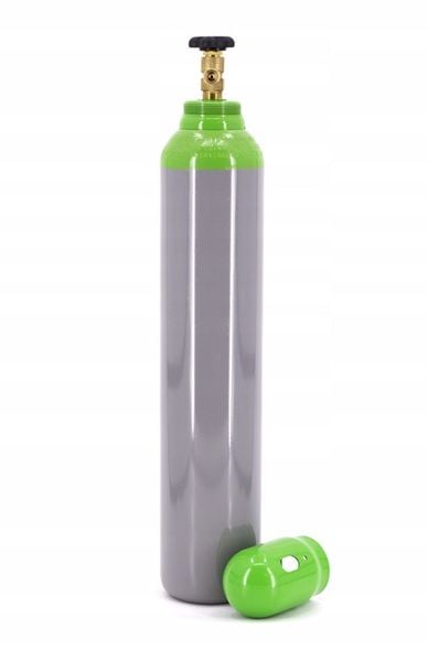 Kup MIX (82% AR + 18% CO2)Butla 8L 150BAR PEŁNA NOWA + Reduktor MINI na ...