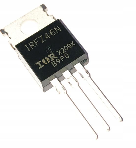 Tranzystor IRFZ46 IRFZ46N 46A 55V IR TO-220 - Arena.pl