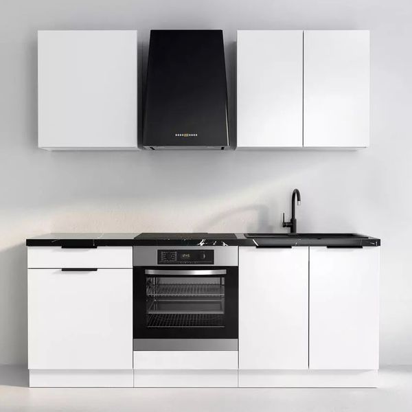 KAMSET SET1 Biały Zestaw mebli z blatem laminat - Arena.pl