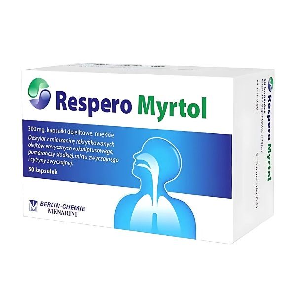 RESPERO Myrtol 300 mg, 50 kapsułek - Arena.pl