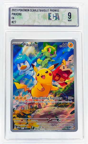 Karta POKEMON Grading ECA 9 Pikachu - Arena.pl