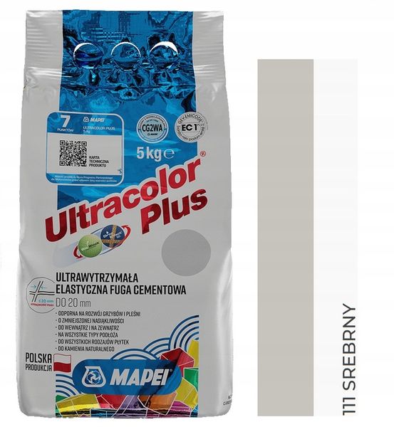 MAPEI FUGA Ultracolor Plus 111 SREBRNY 5kg - Arena.pl