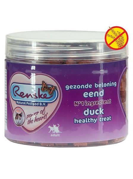 Renske Cat Healthy Treat Duck - przysmaki dla kotów - kaczka (100 g ...