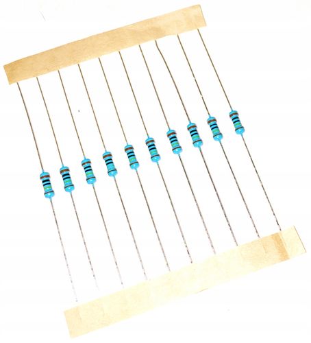 Rezystor 820ohm Opornik 820 ohm 1/4W 1% 20szt. - archiwum Arena.pl