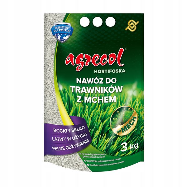 HORTIFOSKA do trawnika z mchem 3kg - Arena.pl