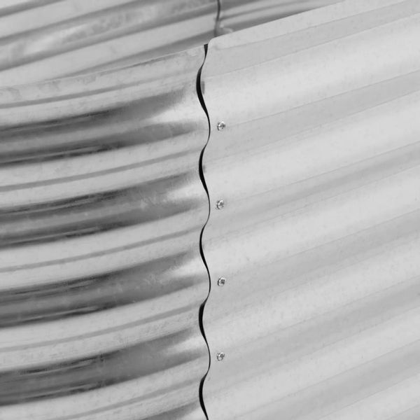 Grządka Rabata Donica Ogrodowa Na Warzywa Rośliny Owalna Stal - Arena.pl