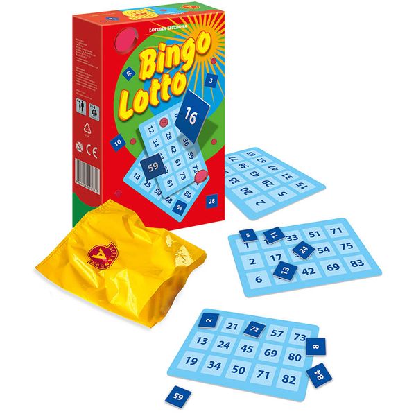 GRA BINGO-LOTTO MINI ZABAWKA DLA DZIECI - Arena.pl