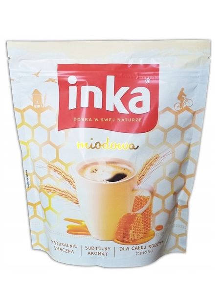 Kup Inka kawa zbożowa naturalna o smaku miodowym rozpuszczalna instant z cykorii 200g na arena ...