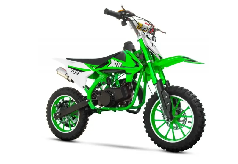 MINI CROSS MOTOR 50 DLA DZIECI 4KM 702 E-START ROZRUSZNIK ENDURO - Arena.pl