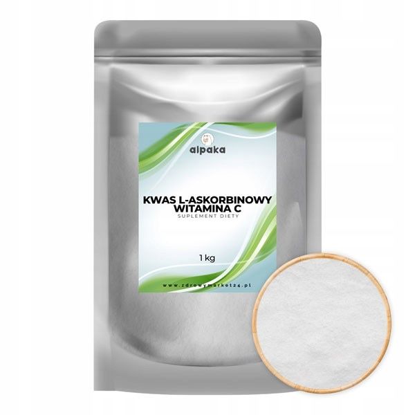 KWAS ASKORBINOWY 1kg WITAMINA C SUPLEMENT DIETY TEŻ DO BASENU - Arena.pl