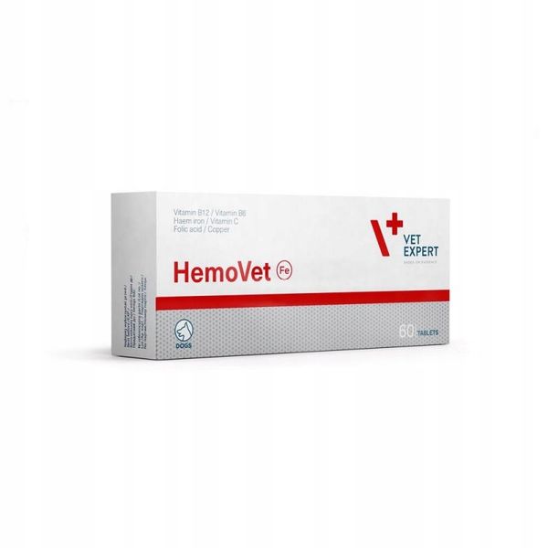 Kup VetExpert HemoVet 60 tabletek na arena.pl i ciesz się niską ceną