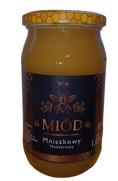 Kup Polski miód mniszkowy 2024 naturalny prawdziwy z Polskiej pasieki ...