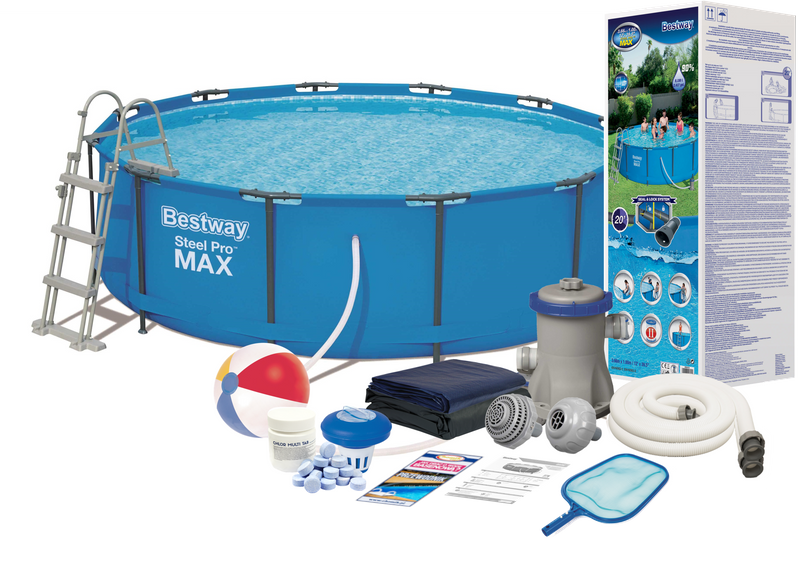 BASEN STELAŻOWY BESTWAY OGRODOWY 366x100 56418 MAX - Arena.pl