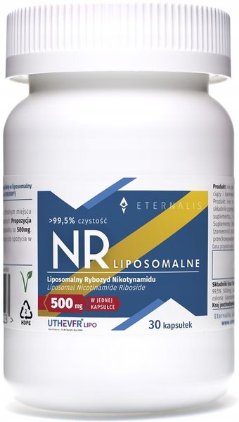 NR Liposomalny (prekursor NAD+) UTHEVER LIPO (r) kapsułki 500mg 30 szt ...