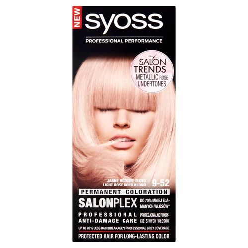 Kup Syoss Permanent Blond farba do włosów trwale koloryzująca 9_52 ...