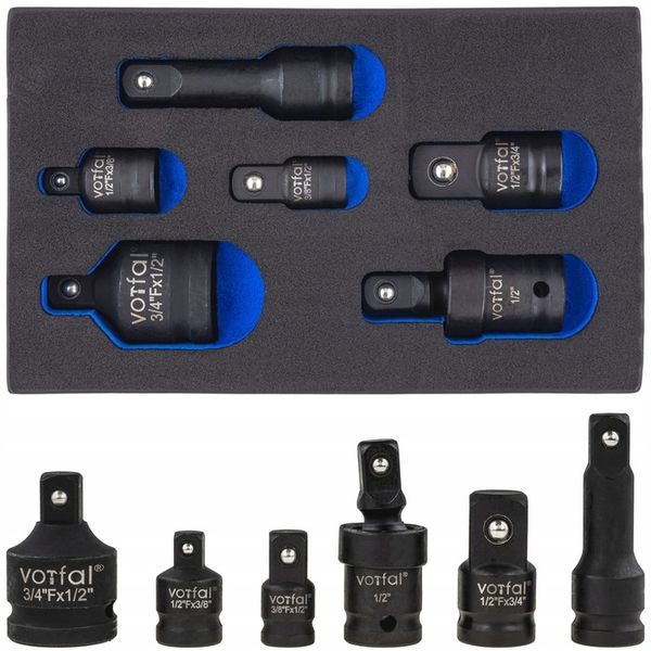 REDUKCJE ADAPTERY REDUKCYJNE UDAROWE NASADKI PRZEDŁUŻKA 1/2 3/8 3/4 CR-MO - Arena.pl