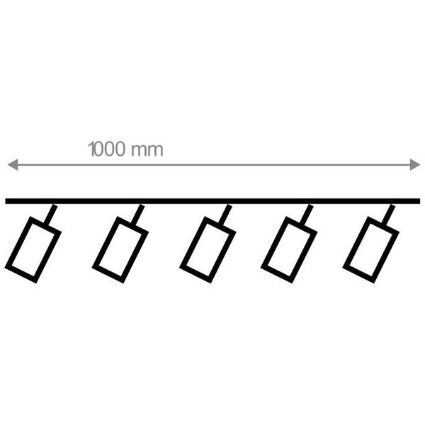 LAMPA sufitowa HUSA 0296 Amplex regulowana OPRAWA metalowe tuby ...