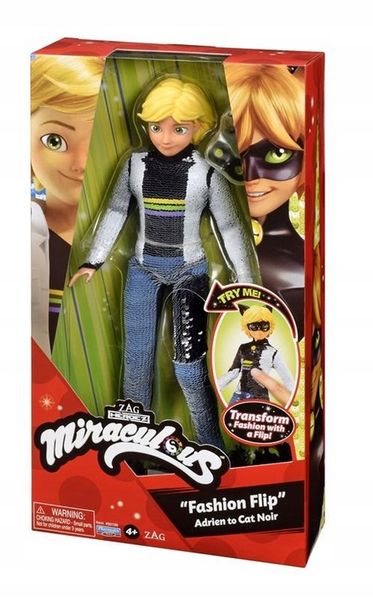 Kup Miraculum Lalka Czarny Kot Adrien 25cm Cekiny P50195 na arena.pl i ...