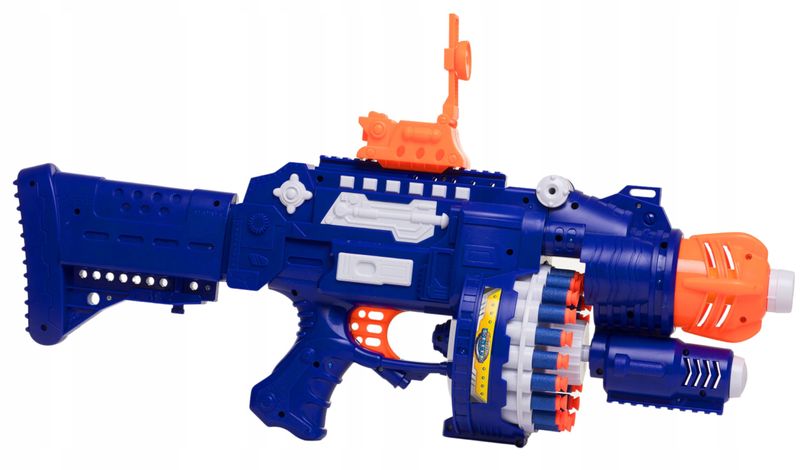 KARABIN MASZYNOWY WYRZUTNIA HERO NERF 40X NABOJE - Arena.pl